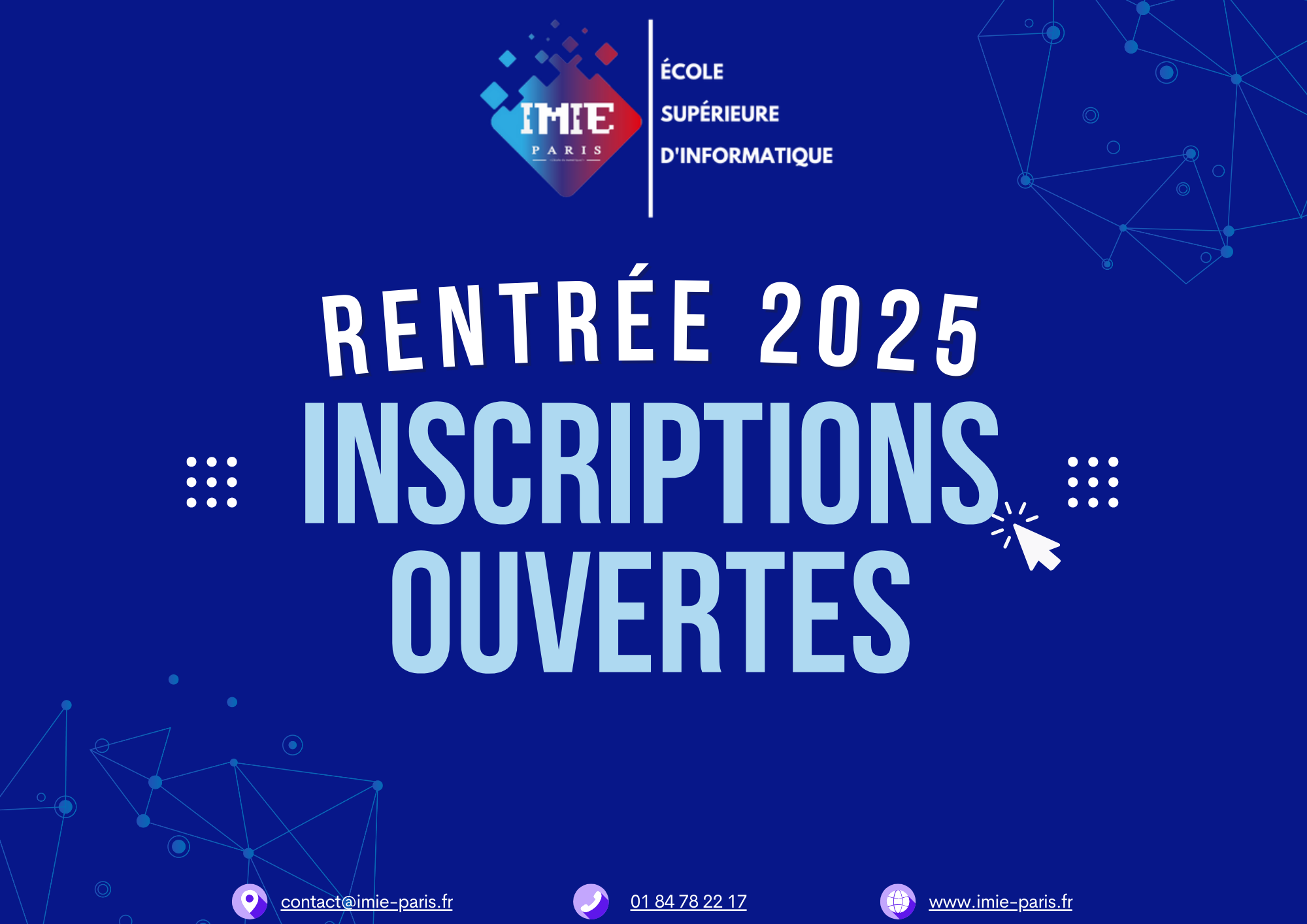 IMIE Paris imie,école d'informatique